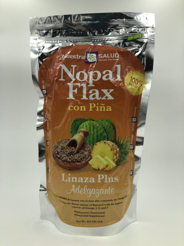 Nopal Flax Linaza Plus with Pineapple – Botánica Poder y Vida