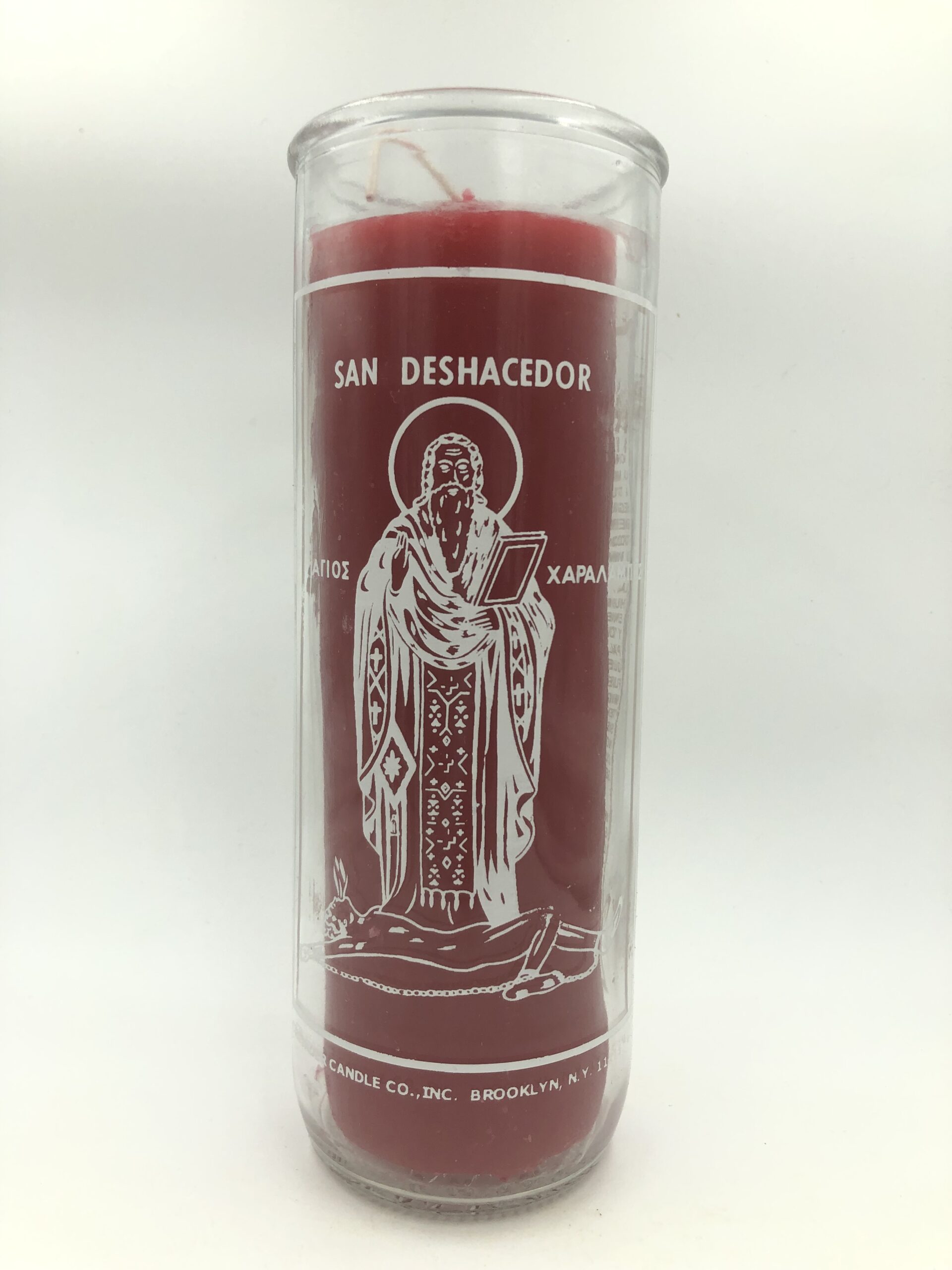 Pull-out Candle Saint Deshacedor – Botánica Poder y Vida
